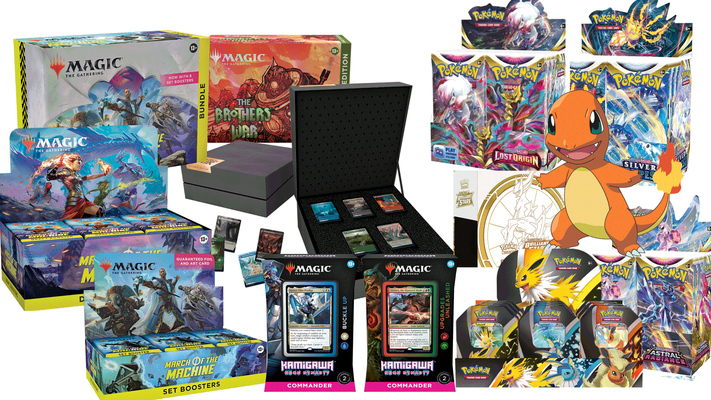 Stort udvalg af Pokemon kort & Magic the Gathering - Lave priser ...